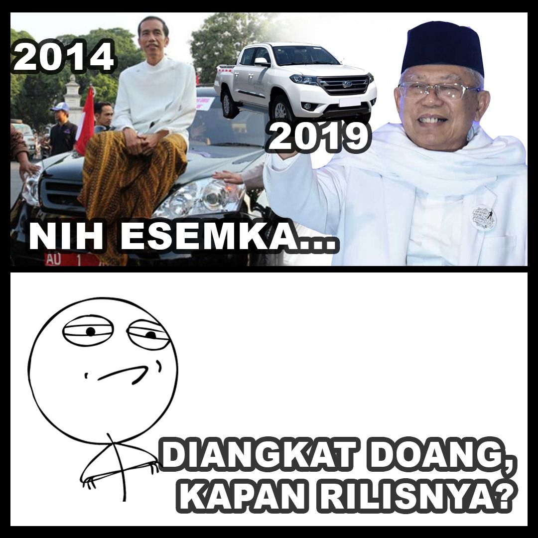 Memes Esemka Foto Penampakan Tol Langit Yang Pernah Dilewati Mobil
