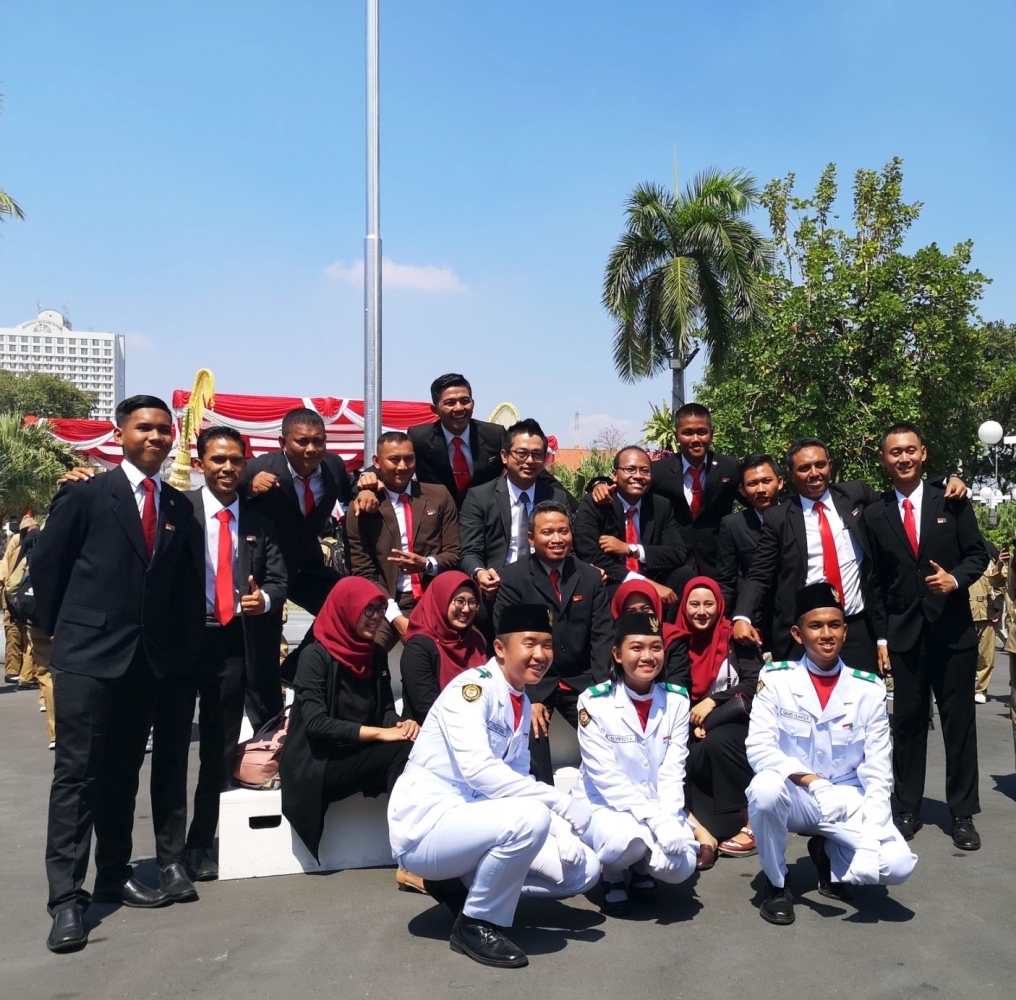 Tiga Siswa Smak St Louis 1 Surabaya Terpilih Dalam Paskibraka Surabaya 2019