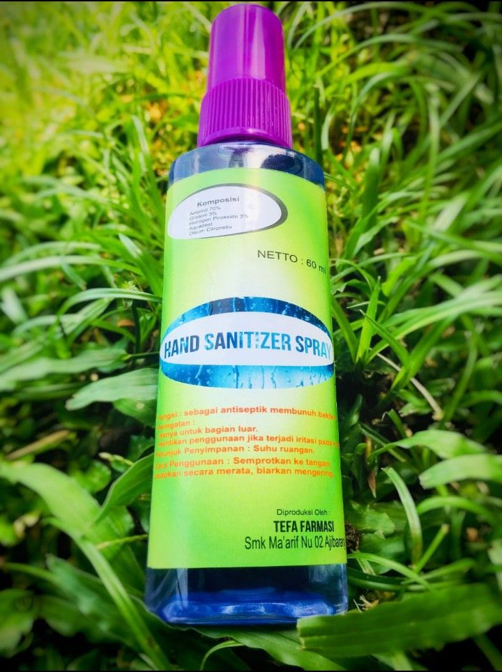 Hand Sanitizer, Produk Siswa SMK Ma'arif NU 2 Ajibarang Ludes Dibeli ... Hand Sanitizer, Produk Siswa SMK Ma'arif NU 2 Ajibarang Ludes Dibeli ...