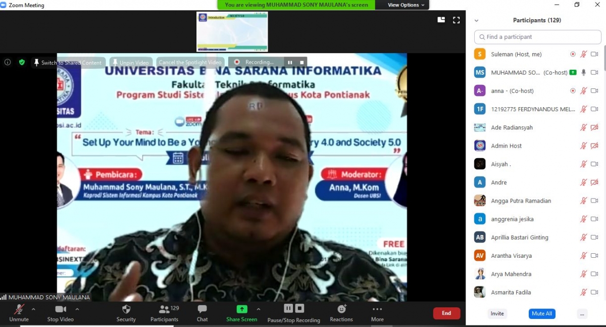Prodi Sistem Informasi UBSI Pontianak Ciptakan Iklim Akademik di Tengah ... Prodi Sistem Informasi UBSI Pontianak Ciptakan Iklim Akademik di Tengah ...