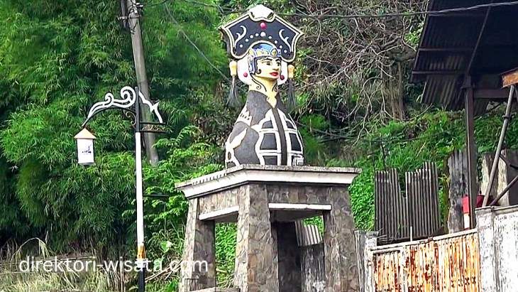 Logotipo De Gapura Purwakarta Silueta De Gapura Bali Silueta Vetorial