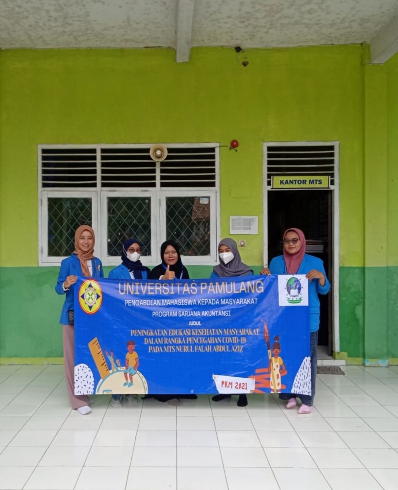 Pengabdian Mahasiswa kepada Masyarakat (PMKM) Unpam di MTS Nurul Falah ... Pengabdian Mahasiswa kepada Masyarakat (PMKM) Unpam di MTS Nurul Falah ...