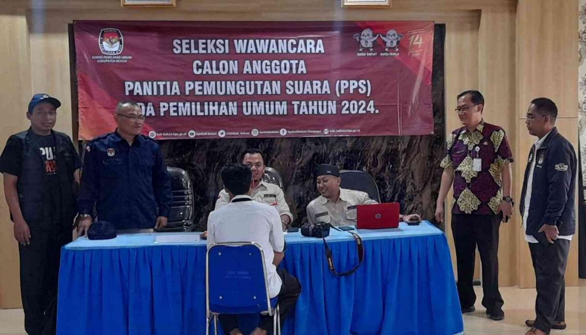 Kpu Kabupaten Bekasi Monitoring Wawancara Calon Pps