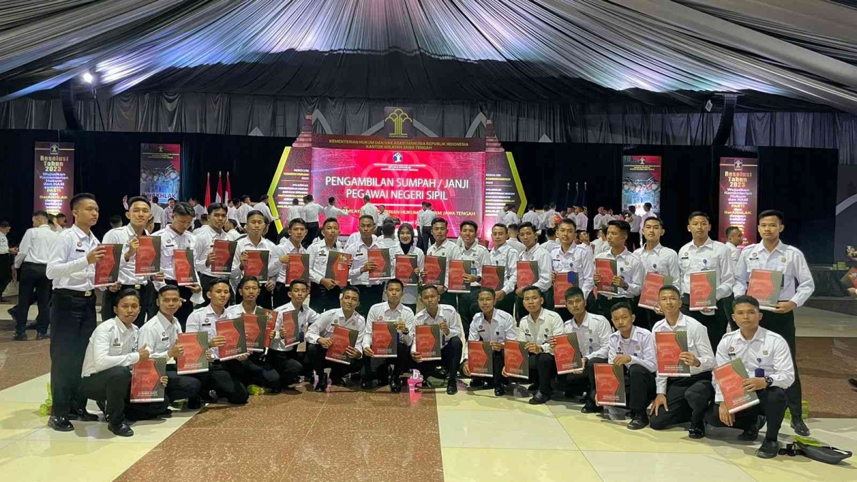 Cpns Lapas Permisan Nusakambangan Sah Jadi Pns