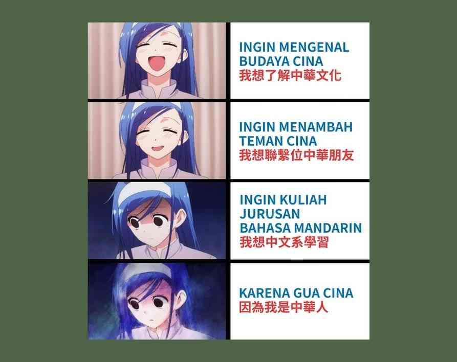 Memes Bahasa Cina