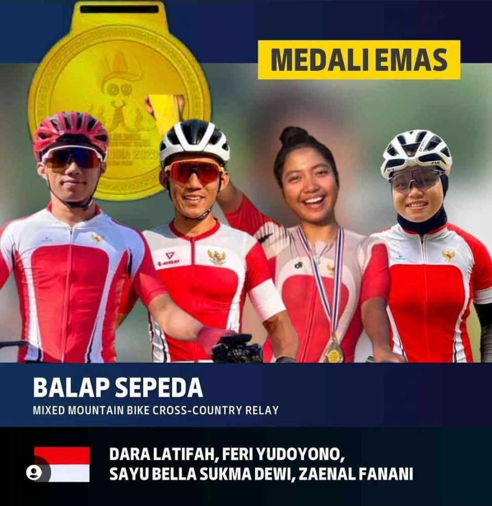 Update Perolehan Medali Sea Games 2023 Pukul 13 00 Wib Indonesia Raih