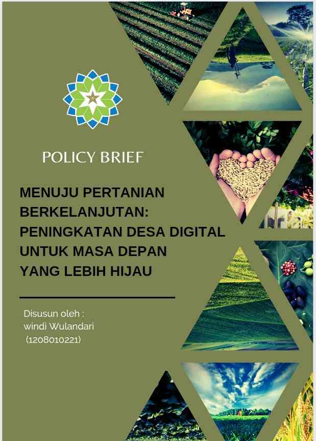 Menuju Pertanian Berkelanjutan Meningkatkan Desa Digital Untuk Masa