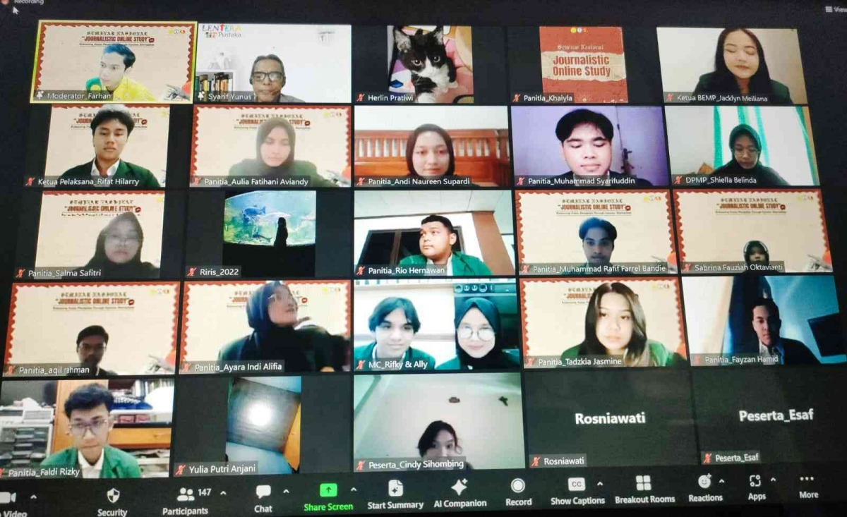 BEM Sastra Inggris FBS UNJ Gelar Seminar Nasional Journalistic Online ... BEM Sastra Inggris FBS UNJ Gelar Seminar Nasional Journalistic Online ...