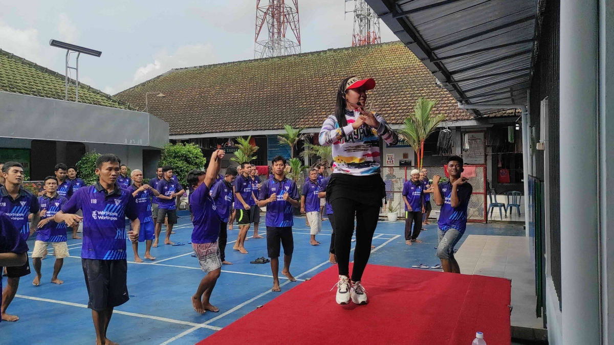 Rutin Hadirkan Instruktur Senam, Rutan Kebumen Tingkatkan Semangat ... Rutin Hadirkan Instruktur Senam, Rutan Kebumen Tingkatkan Semangat ...
