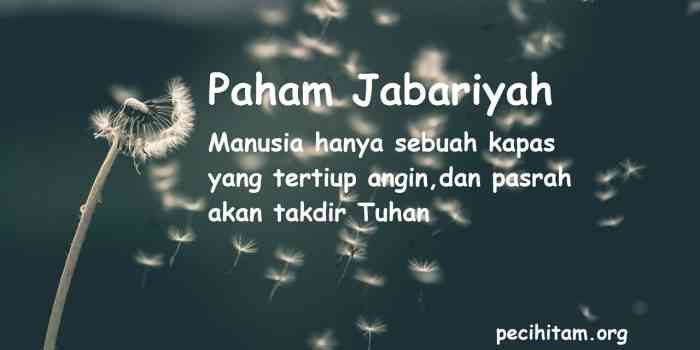 Jabariyah Dan Qadariyah Sejarah Aliran Qadariyah, Tokoh Pendiri, Dan