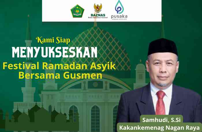 Kemenag Nagan Raya Siap Sukseskan Festival Ramadhan Asyik Bersama ... Kemenag Nagan Raya Siap Sukseskan Festival Ramadhan Asyik Bersama ...