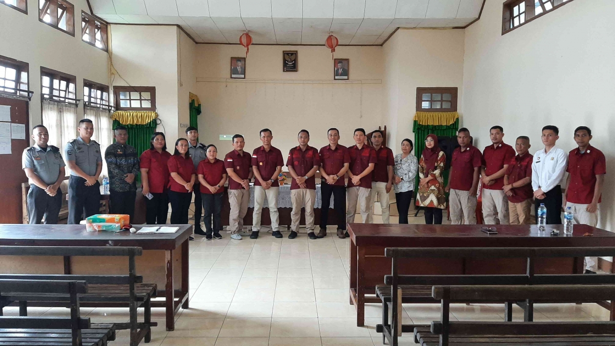 Lapas Lirung Terima Penguatan Tugas Tentang Pelayanan Publik Berbasis