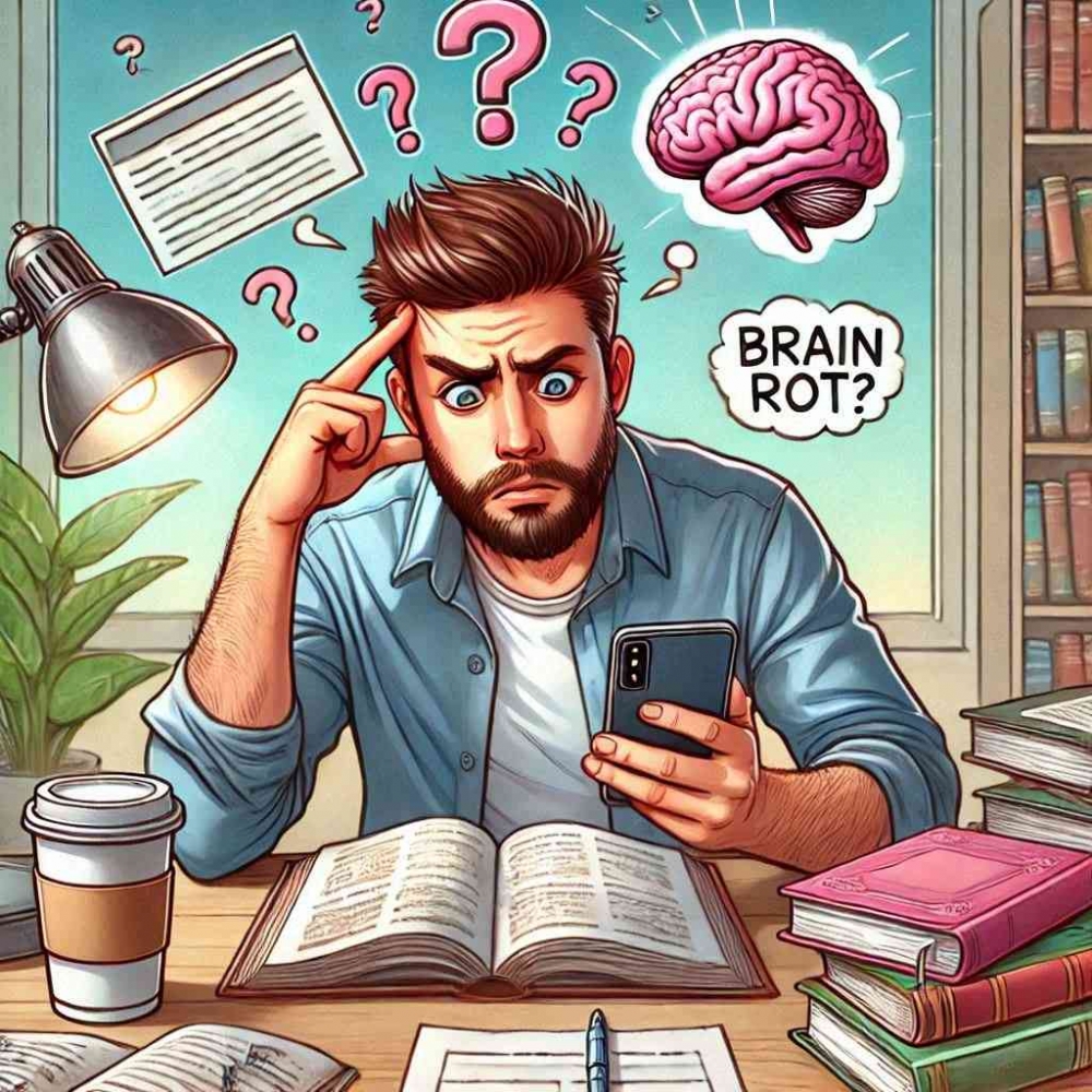 Brain Rot: Ketika Scrolling Diam-Diam Merusak Fokus dan Waktu Kita ... Brain Rot: Ketika Scrolling Diam-Diam Merusak Fokus dan Waktu Kita ...
